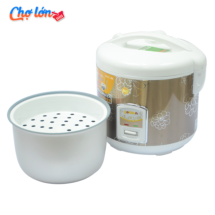 Nồi Cơm Điện Goldsun 1,2 Lít ARC-G12MC | Chợ Lớn JSC